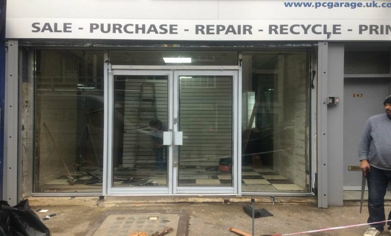 Automatic Shop Fronts in Hayes | Lancashire Shop Fronts